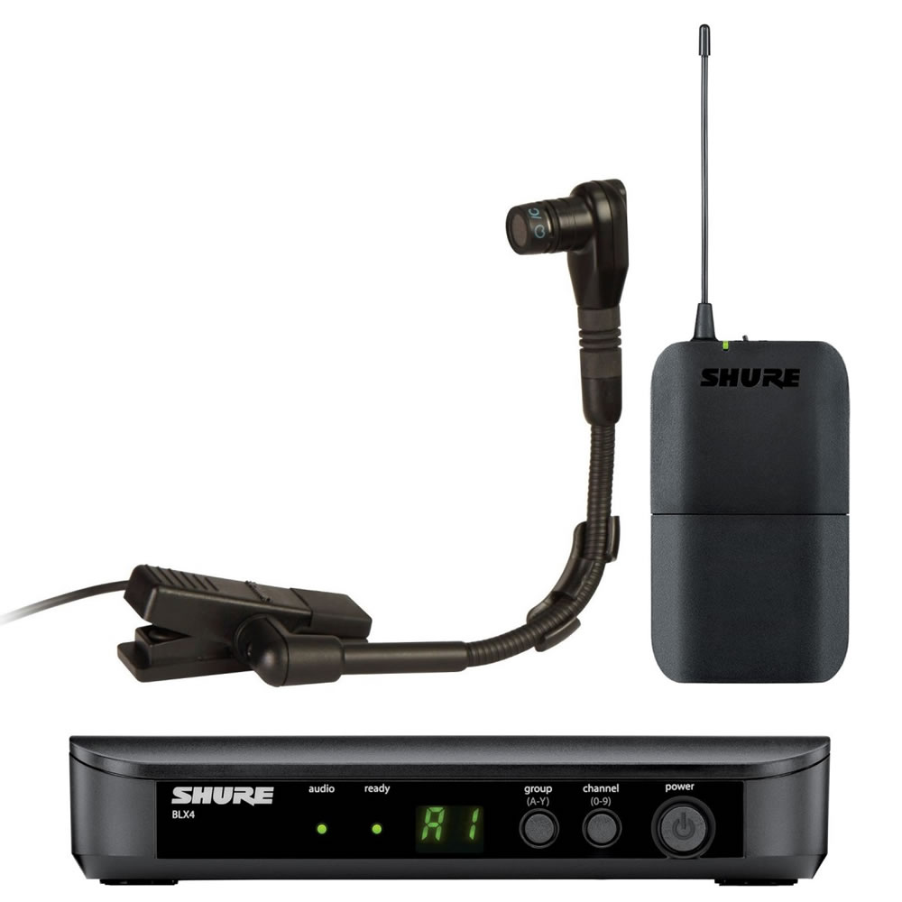 Microfono Inalabrico Para Instrumento de Viento SHURE BLX14/B98 ...