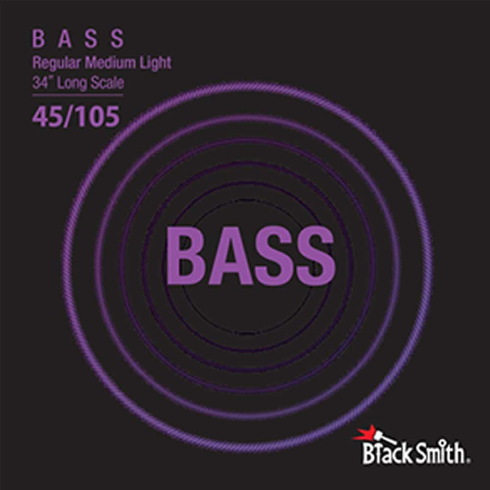 Encordado Bajo Electrico Black Smith NW-45105 34¨ - Mariko Music Center